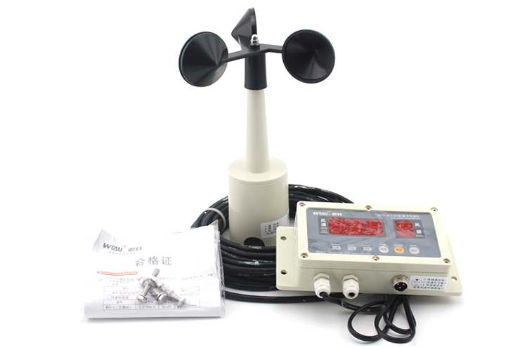 Digital Anemometer Wtf-b (100) Wind Side Speed Meter Alarm Tower Crane ...