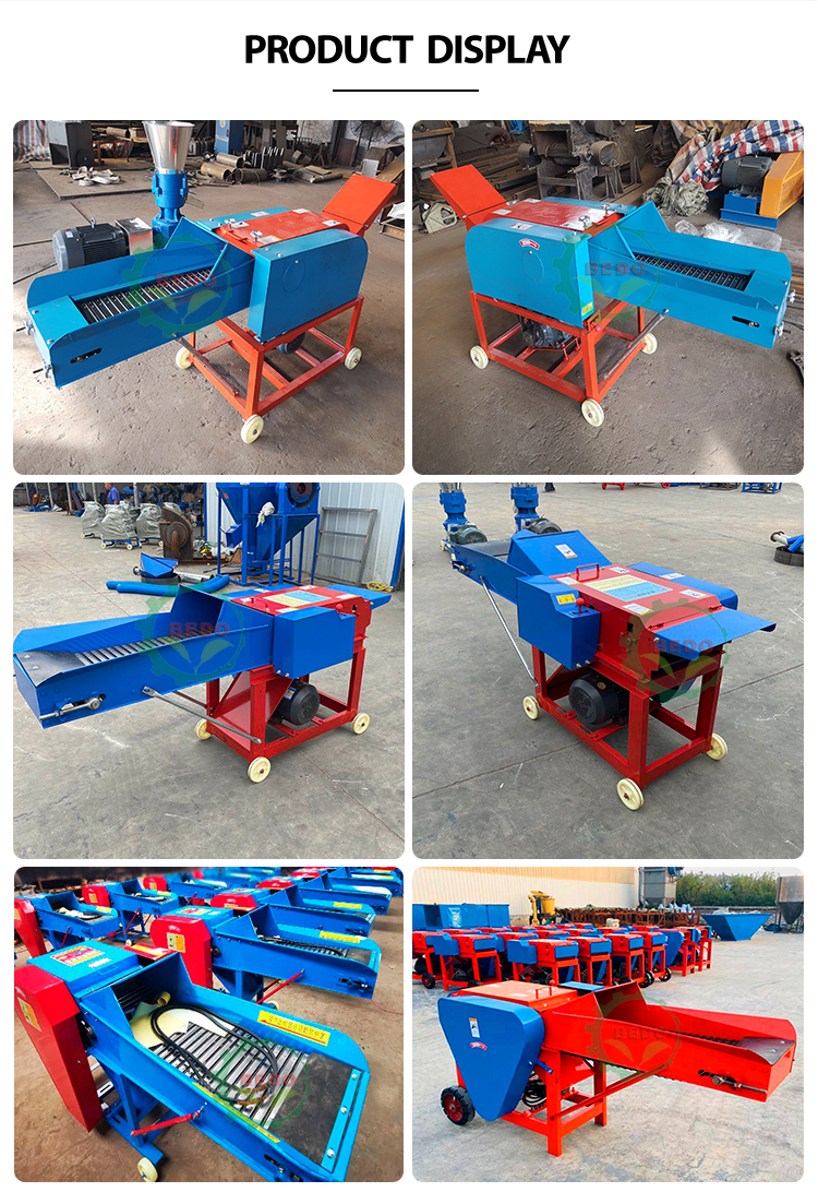 Manual Easy Operation Silage Chaff Cutter Grass Machine/forage Chopper ...