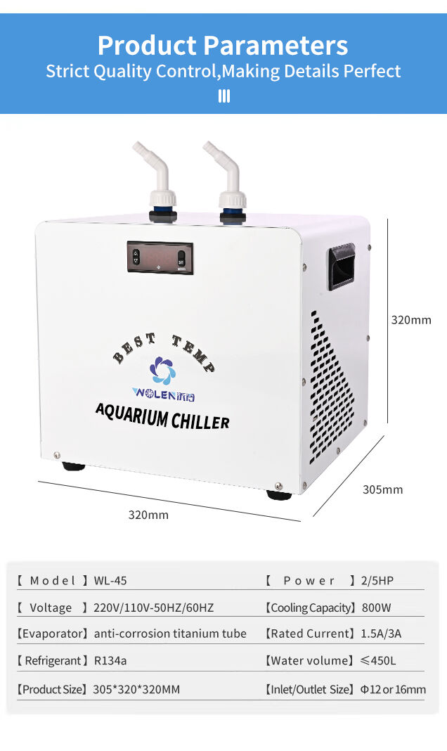 Buy Wholesale China Factory Aquarium Marine Chiller Pond Chillers 450l ...