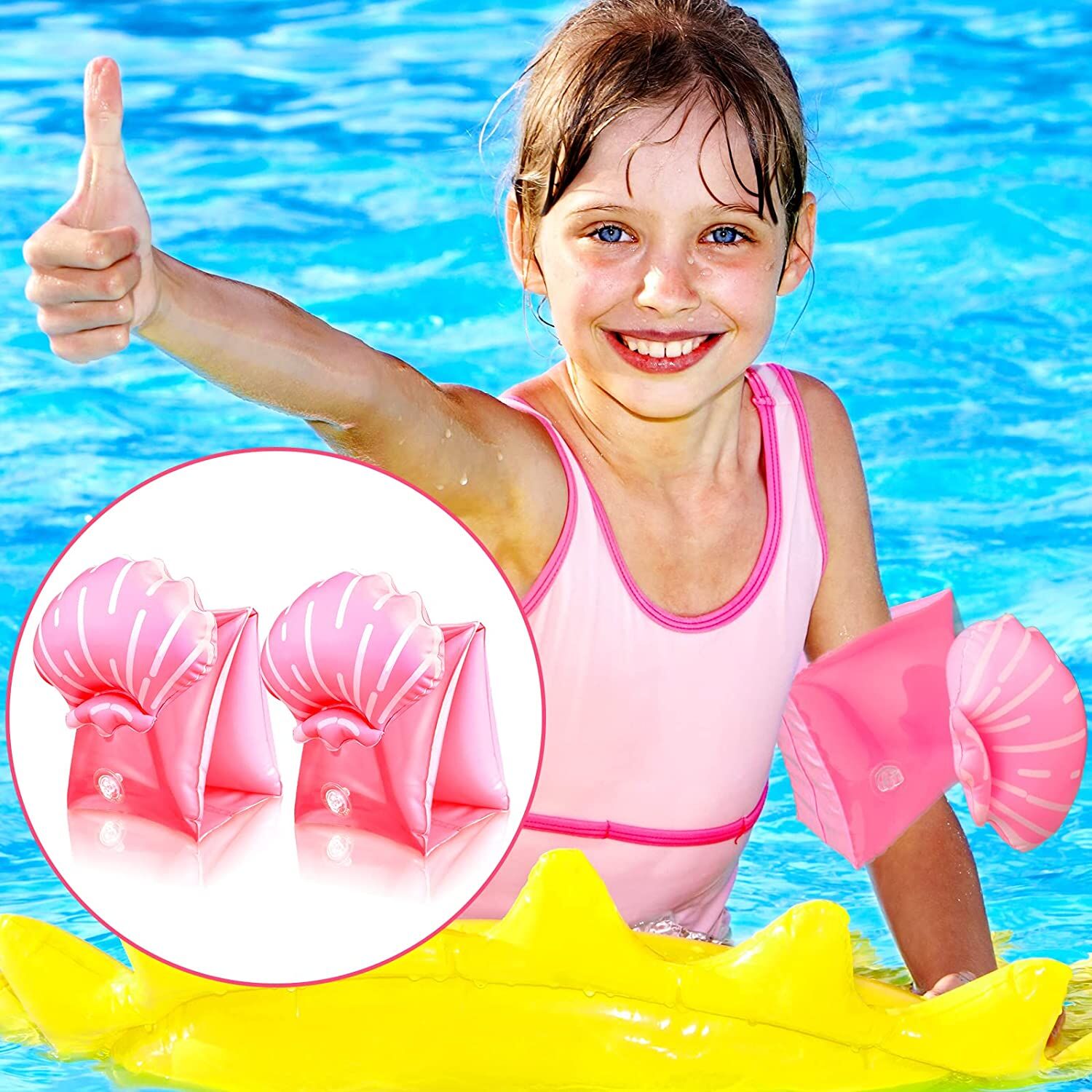 Buy Wholesale China Pvc Arm Floaty Inflatable Swim Arm Bands Floater ...