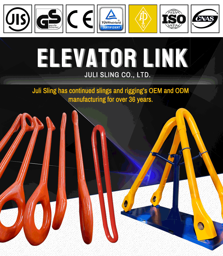 Julisling Sh30 53kgs Oil Field Elevator Links Double Arm Elevator Link ...