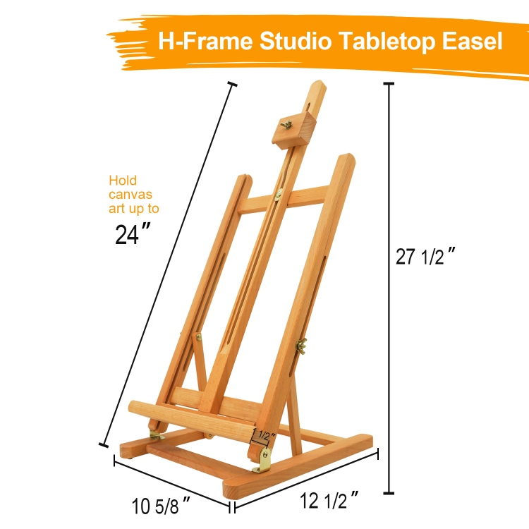 Buy Wholesale China Phoenix Oem High Quality Wood H Frame Artist Easel ...