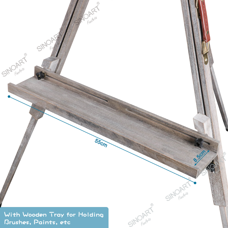 Sinoart Low Moq Outdoor Artist Tripod Easel Wooden Easel For Art ...