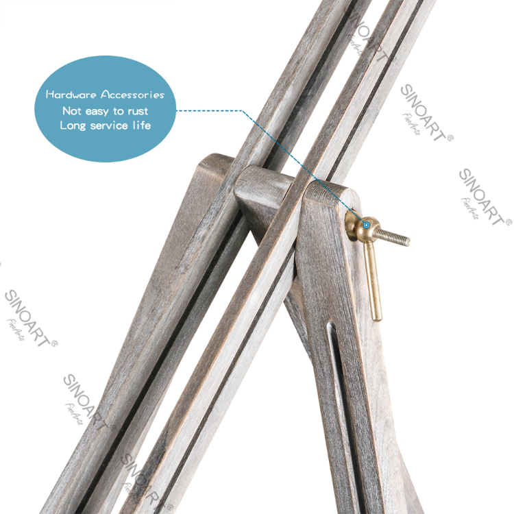 Sinoart Low Moq Outdoor Artist Tripod Easel Wooden Easel For Art ...