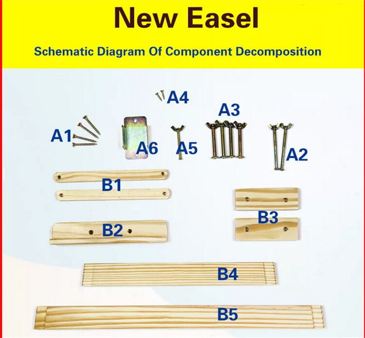 Buy Wholesale China Best Selling Studio Easel 1.47m Foldable Painting ...