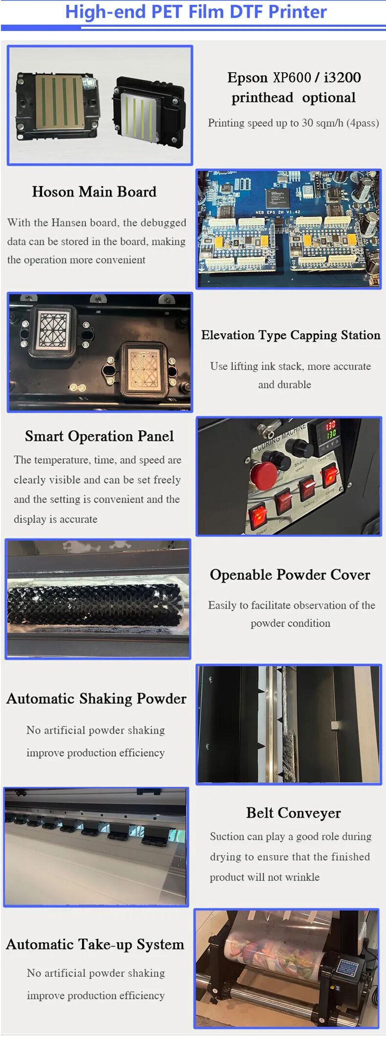 Buy Wholesale China Dtf Printer A3 Pet Film Xp600 Dual Head 30cm Diy ...