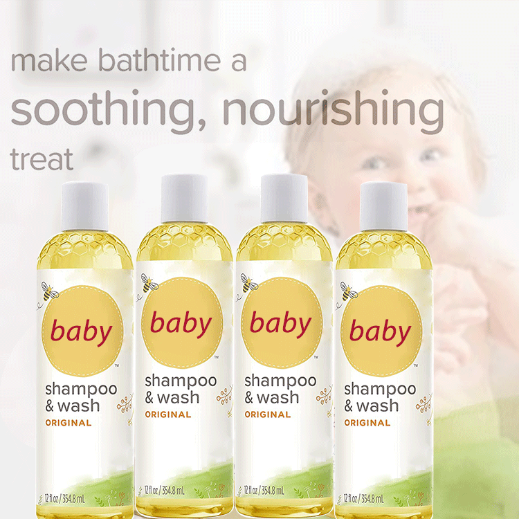Kids Oem Shampoo With Chamomile And String Extract Tear-free Formula ...