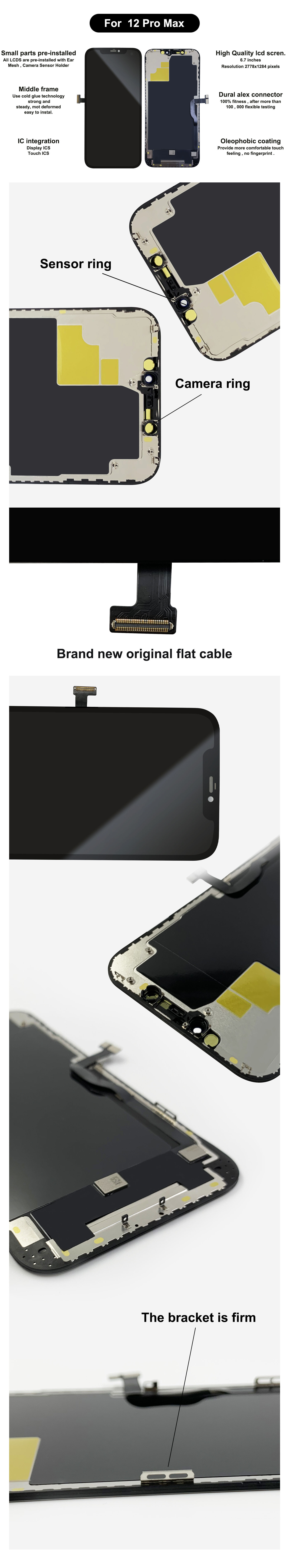 Buy Wholesale China Lcd Screen For Ip 12 Pro Max & Lcd Screen at USD 22 ...