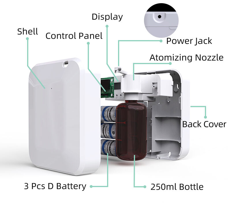 Buy Wholesale China Cnus X2s Wall Mount 250ml Scent Diffuser Nano Oil ...