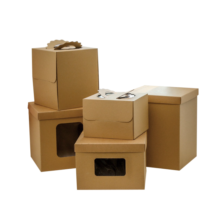 Kotak Kertas Kue Pernikahan Kotak Kemasan Kue, 12x12x6 Tinggi Kotak Kue ...