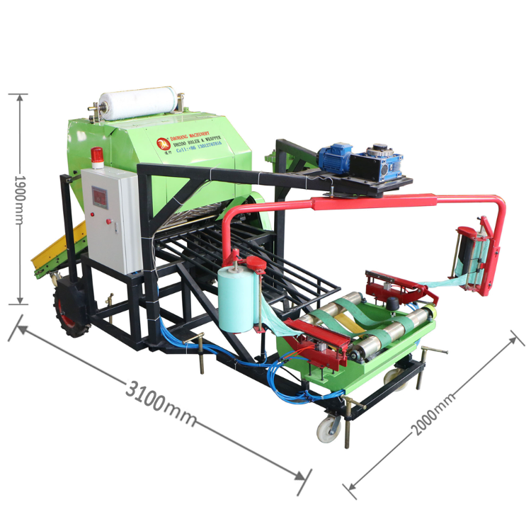 Automatic Corn Silage Packing Machine Silage Baler Machine In India ...