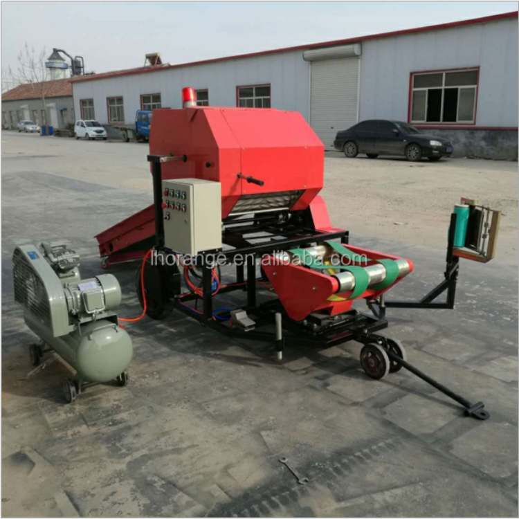 Latest 70-80pcs/h Maize Corn Silage Packing Machine Silage Baler And ...
