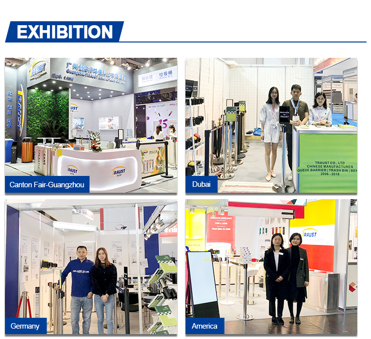 Traust Museum Exhibition Red Carpet Rope Queue Stand Gold Barrier Post ...