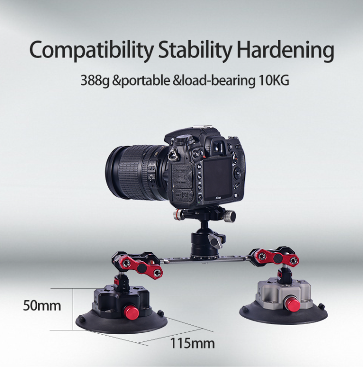 Suction Cup Mount Ball Head For Dslr Camera Phone Holder,gopro For Car ...