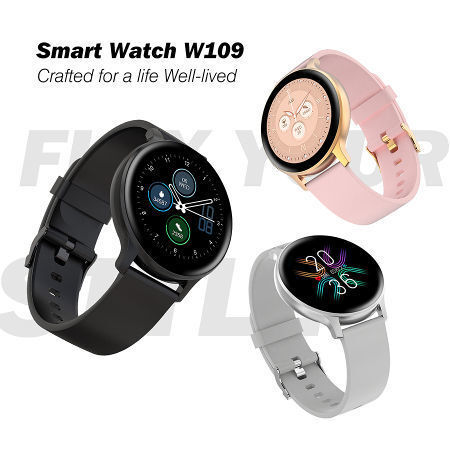 Full Screen Heart Rate Tracker Blood Pressure Smartwatch Waterproof Men ...