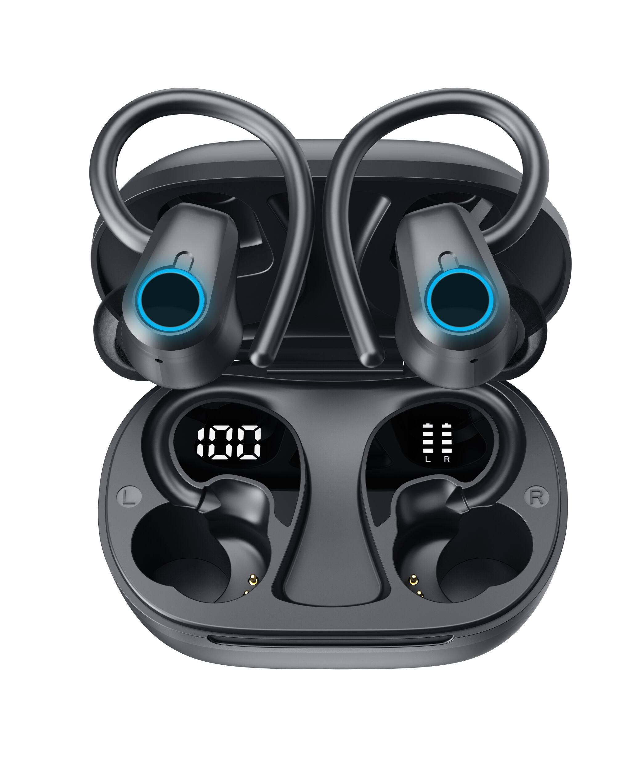 Buy Wholesale China Portable Wireless Tws Earbuds For Runner Hook Type ...