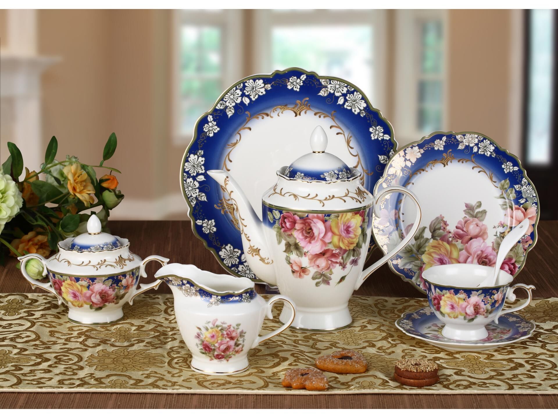 Buy Wholesale China Manufacturer Wholesale Complete Tableware Set Bone ...