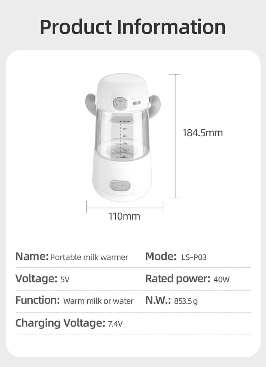 Buy Wholesale China New Design Premium Portable Bottle Warmer With ...