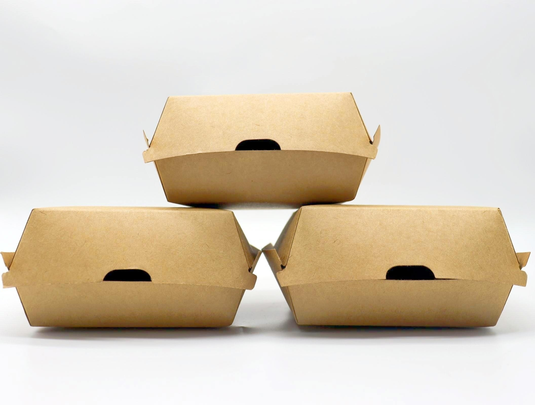 B115 Paper Food Container Clamshell Food Containers Disposable ...