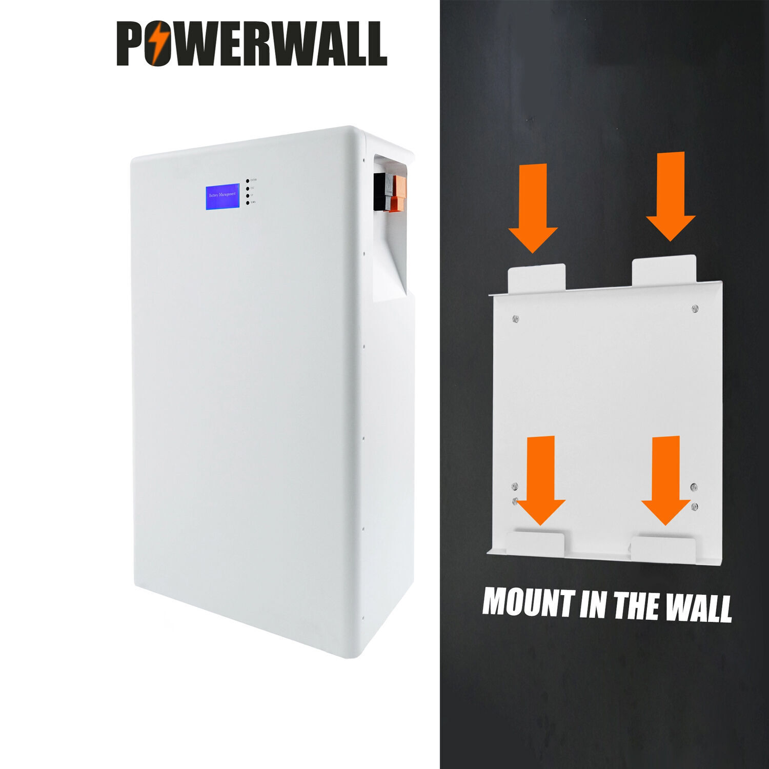 Oem/odm 10kw 20kw 30kw Wall Mounted Battery Case Household Energy ...