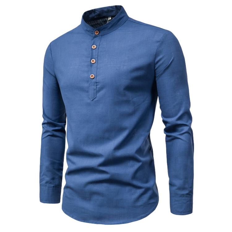 Buy Wholesale China Plus Size Men's Shirts Shirt For Men Casual Linen ...