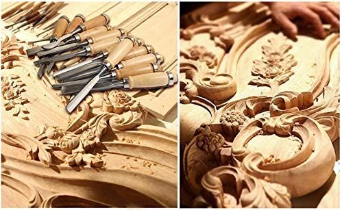 Custom High Quality 6pcs Wood Carving Chisel Set For Artists Carving ...