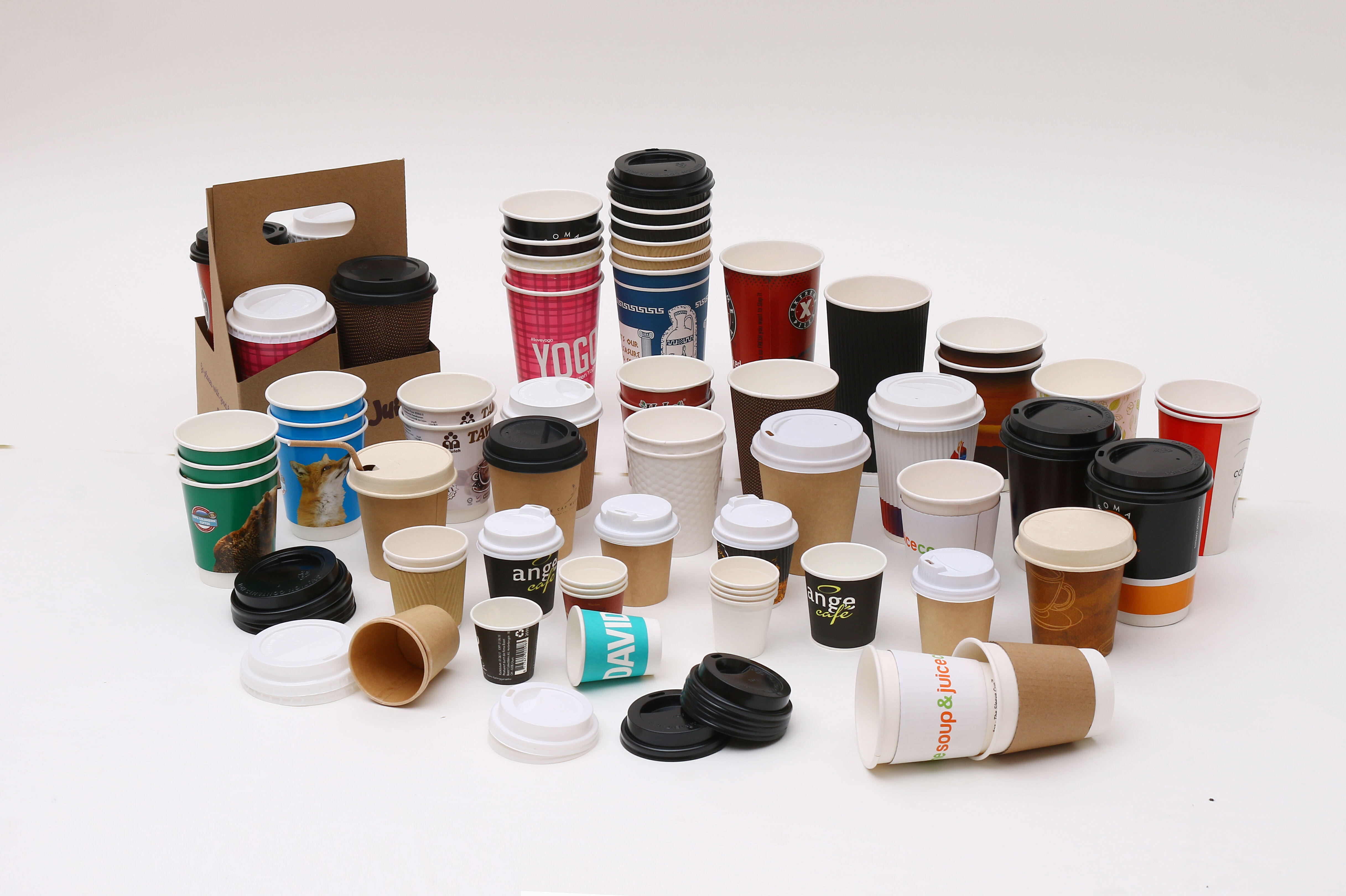 Buy Wholesale China Bagasse Cup Tray Wholesale 100% Biodegradable Paper ...
