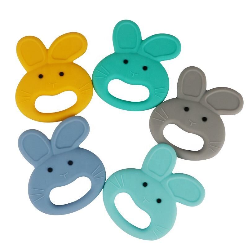 Buy Wholesale China Wholesale Food Grade Silicone Rabbit Shape Teether ...
