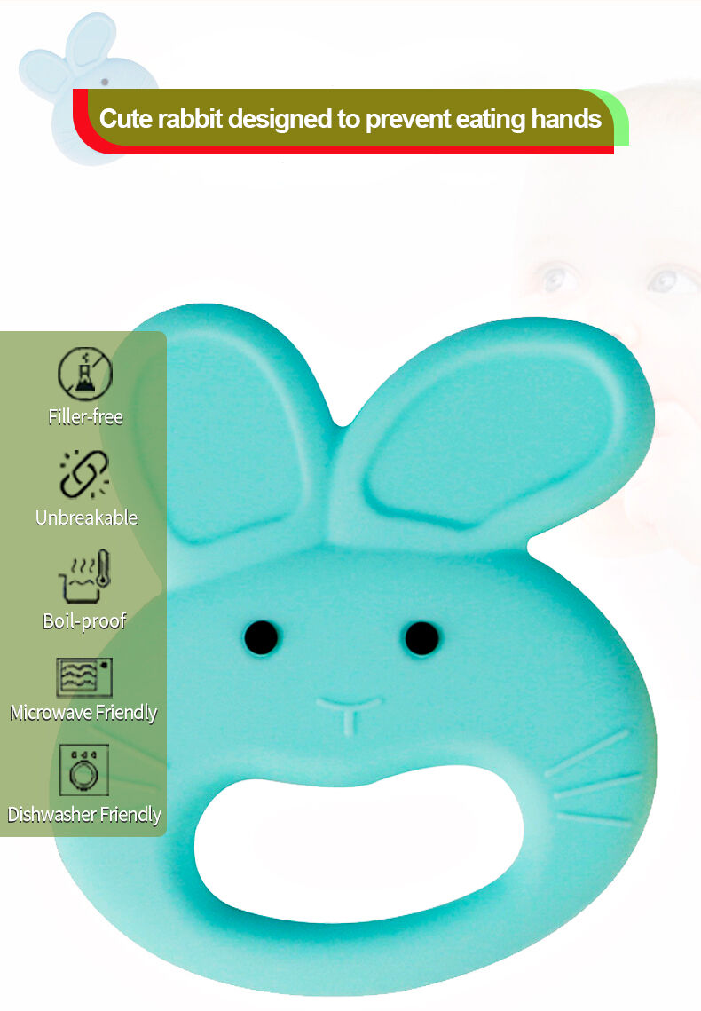 Buy Wholesale China Wholesale Food Grade Silicone Rabbit Shape Teether ...