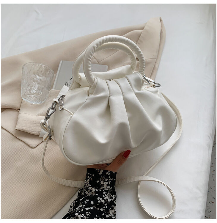 (v325) Lady Fold Top Fashion Bag Designer Shoulder Handbag For Women ...