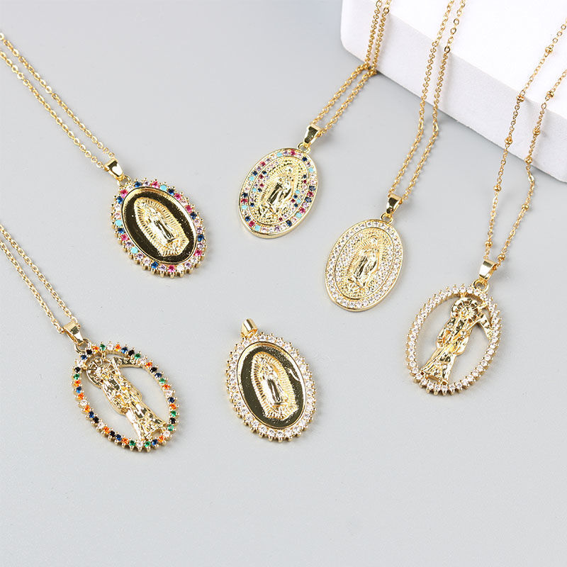 Buy Wholesale China Religious Jewelry Diamond Jesus Virgin Mary ...