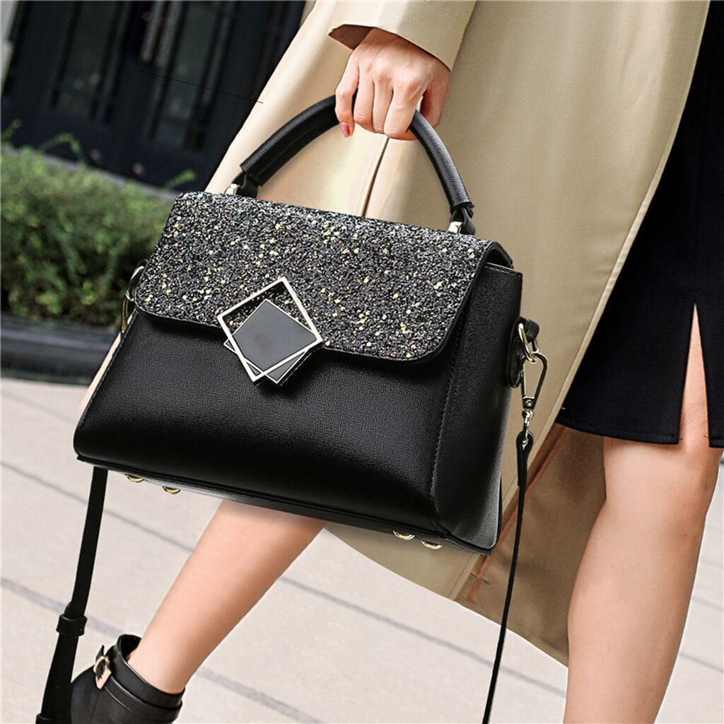 Buy Wholesale China (wdl7407)lady Fashion Pu Leather Handbag Shoulder ...