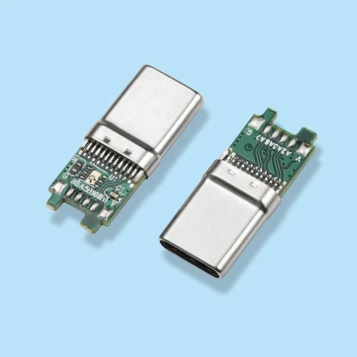 Buy Wholesale China Wholesale Usb Type C 3.1 Male Connector With Pcb 17 ...