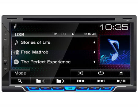 Buy Wholesale China Hot Wholesale Two Din 6.2inch Car Mp5 Player ...