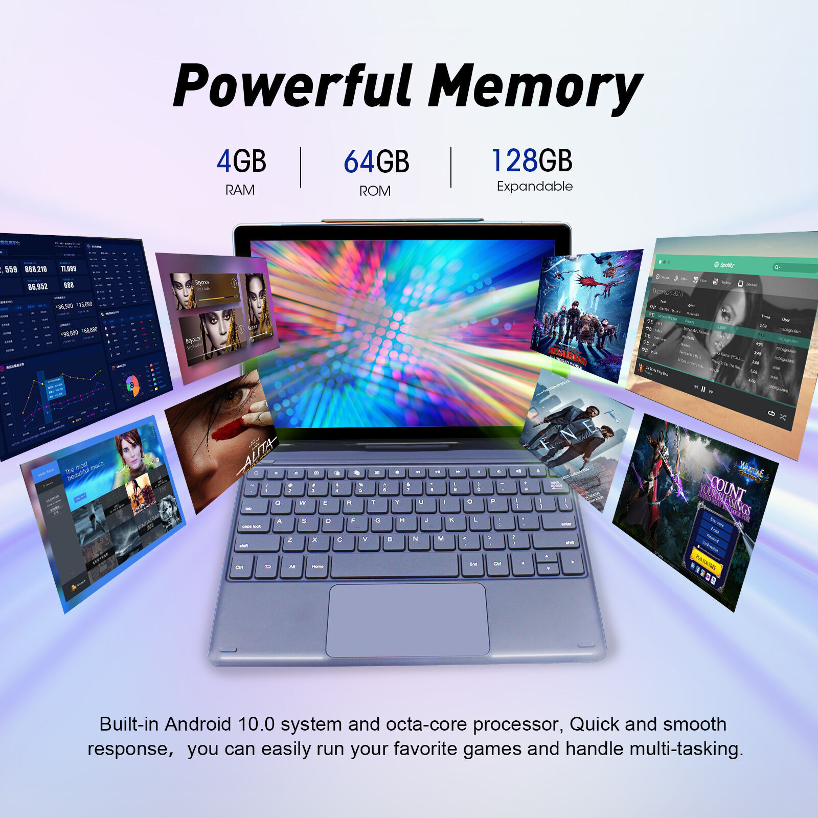 Hot Sale Style Newest Version Android 5g Wifi Gaming Tablet Tablet 2 ...