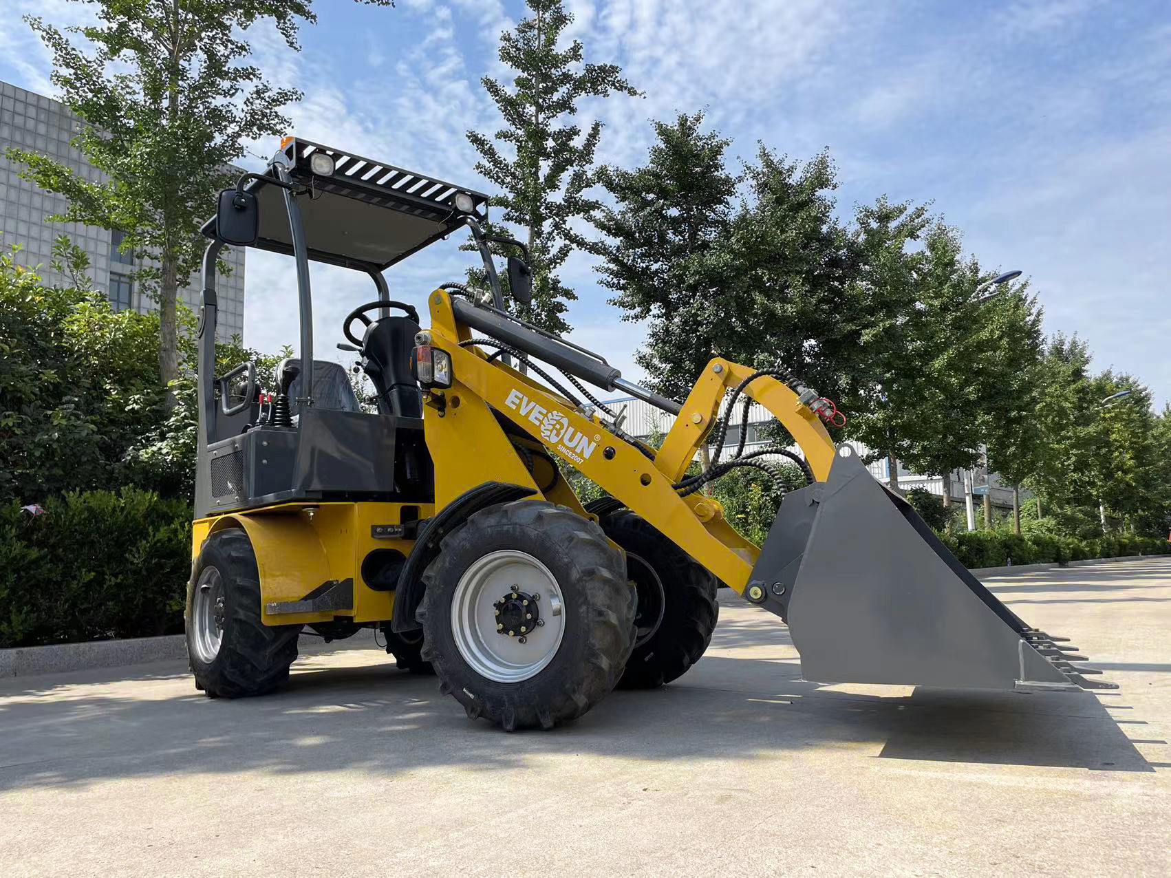 Bulk Buy China Wholesale Everun Electric Wheel Loader Erel10 Ce 1ton ...