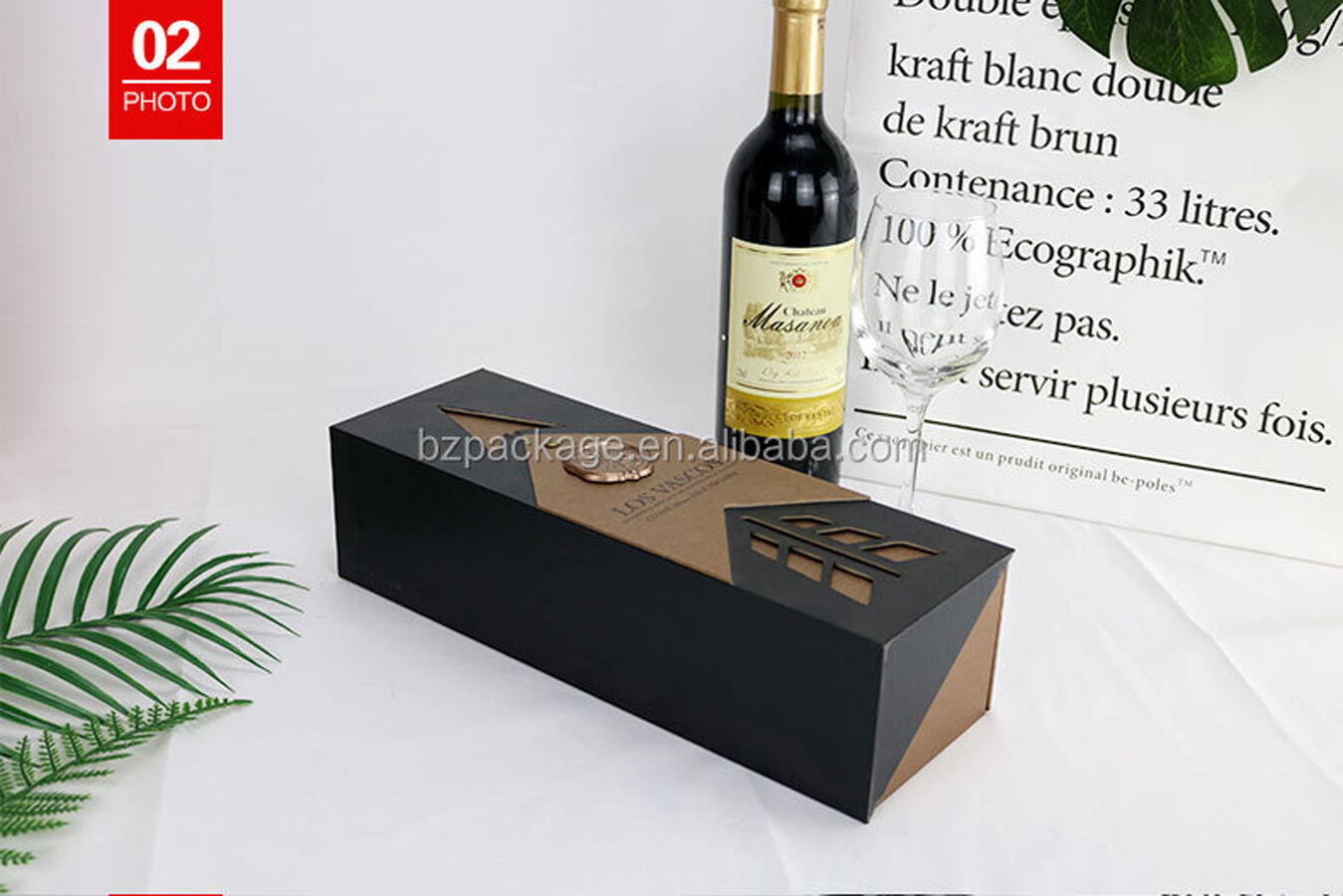 Buy Wholesale China Bota Chardonnay Glass Wine Box Holder Chardonnay ...