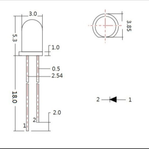 Buy Wholesale China 3mm Uv Led Purple Disinfection Purification Lamp ...