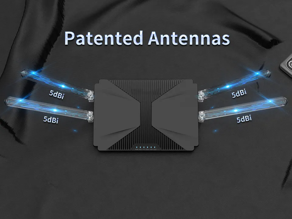 Wholesale Wi-fi 6 Ax3000 Mesh Router Dual Band Gigabit High Power ...