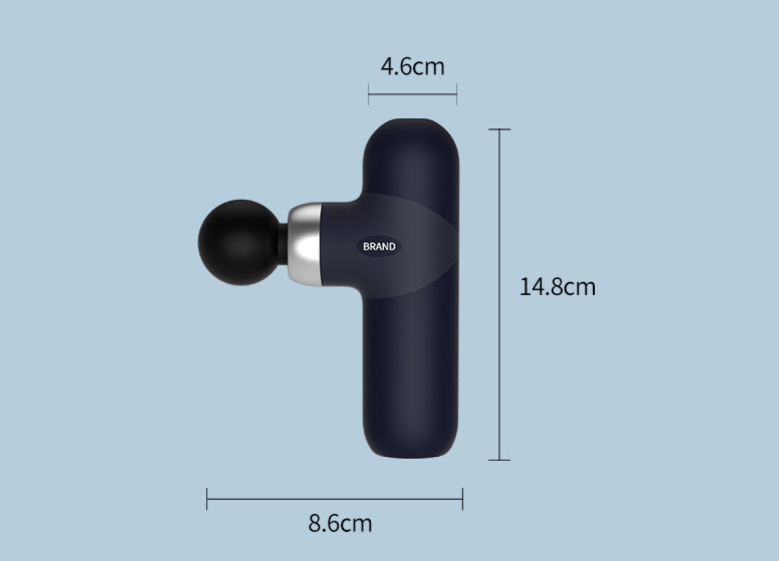 Buy Wholesale China Mini Massage Gun Pocket-sized Portable Percussion ...