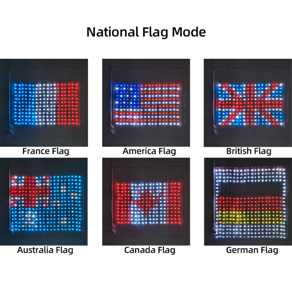 Buy Wholesale China 2m*2m 400 Led Smart Curtain Light 5028 Digital ...