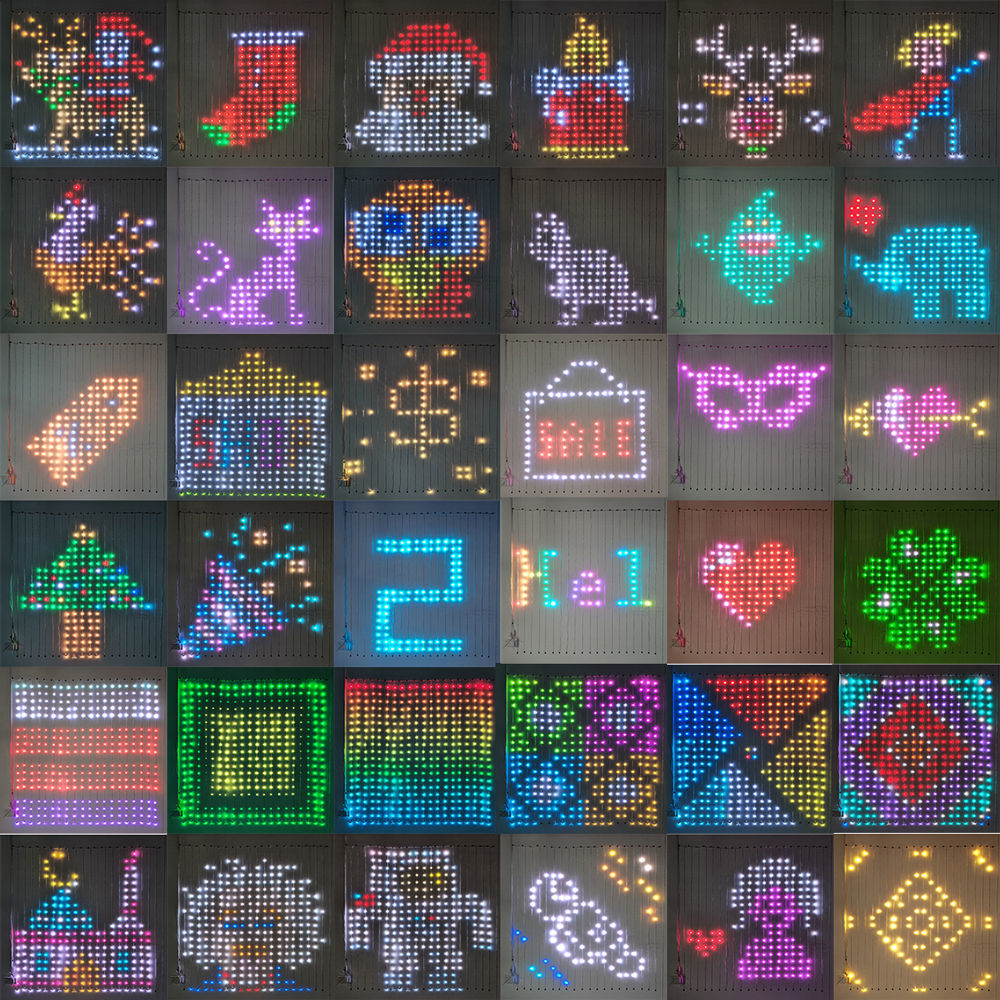 Buy Wholesale China 2m*2m 400 Led Smart Curtain Light 5028 Digital ...