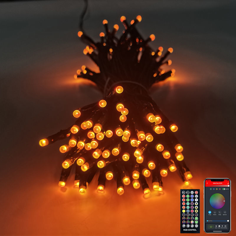 App Control Color Changing Led Fairy String Lights Ip65 Waterproof Breath Twinkle Led Fairy ...