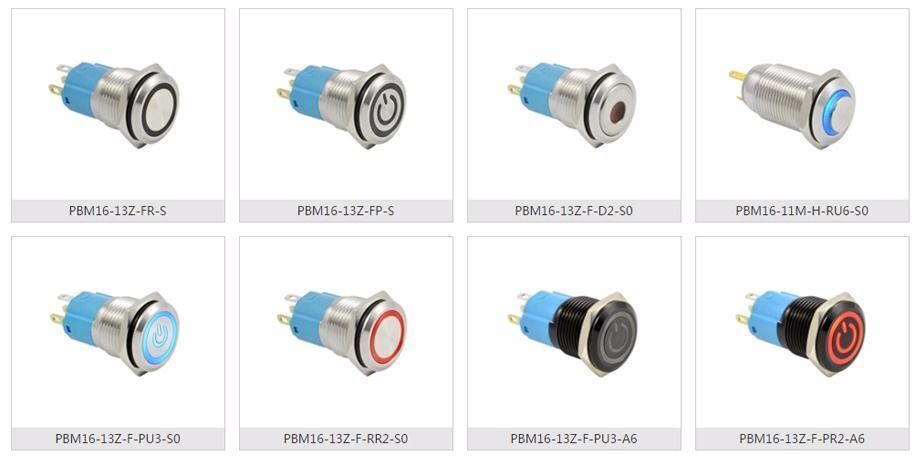 Buy Wholesale China Honyone M16 Sus304 Pbm16 Metal Pushbutton Switch ...