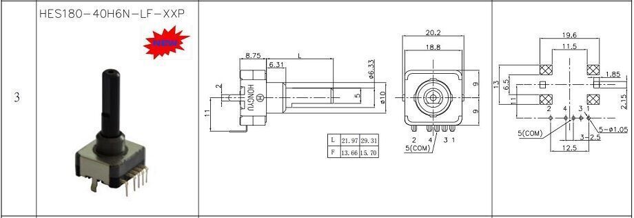 Buy Wholesale China Oem18mm Absolute Rotary Shaft Encoders For ...