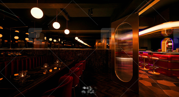 Customized Led Music Bar Counter Design Crazy Commercial Night Club ...