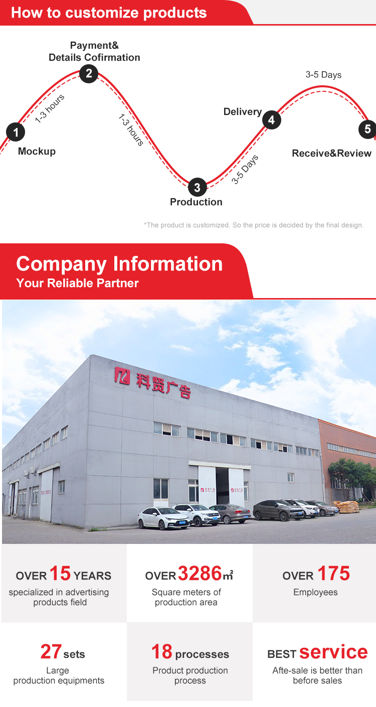 Kexian Customized Led Desk Top Sign Front Counter Table Sign ...