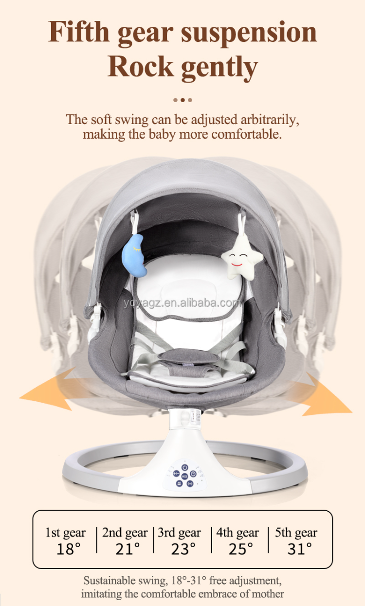 Bulk Buy China Wholesale Mecedora Columpio De Bebe 3 In 1 Deluxe Multi-functional Bassinet ...