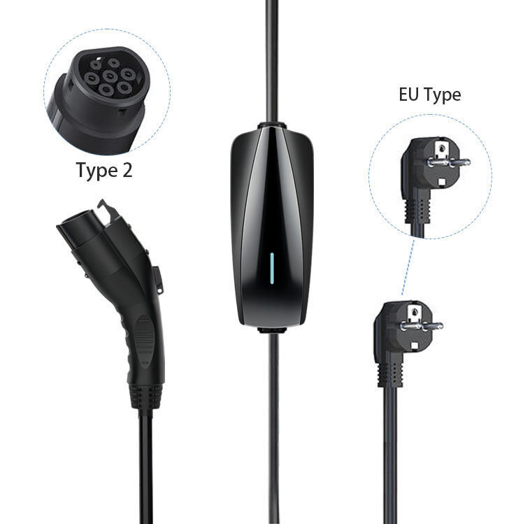 Buy Wholesale Hong Kong SAR Type2 Plug 32a 5m Cable Car Portable Ev ...