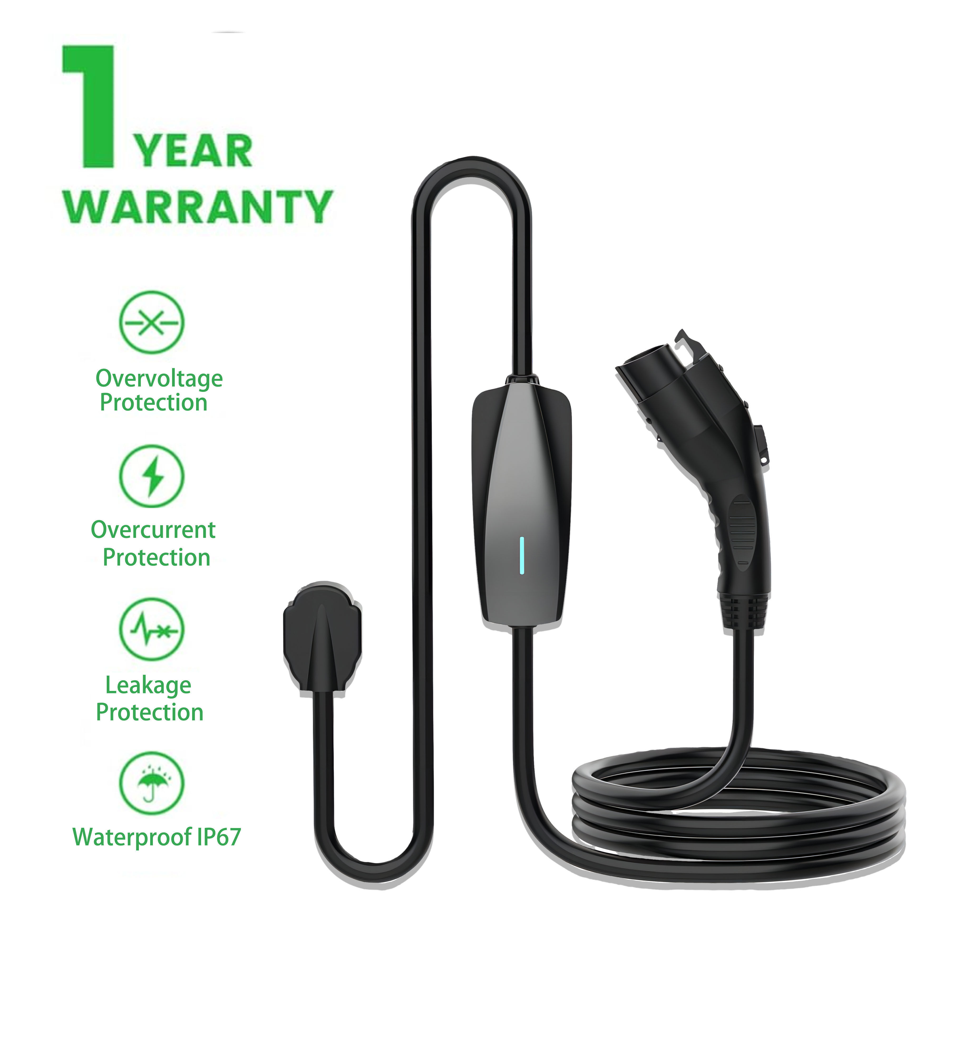 Buy Wholesale Hong Kong SAR Type2 Plug 32a 5m Cable Car Portable Ev ...